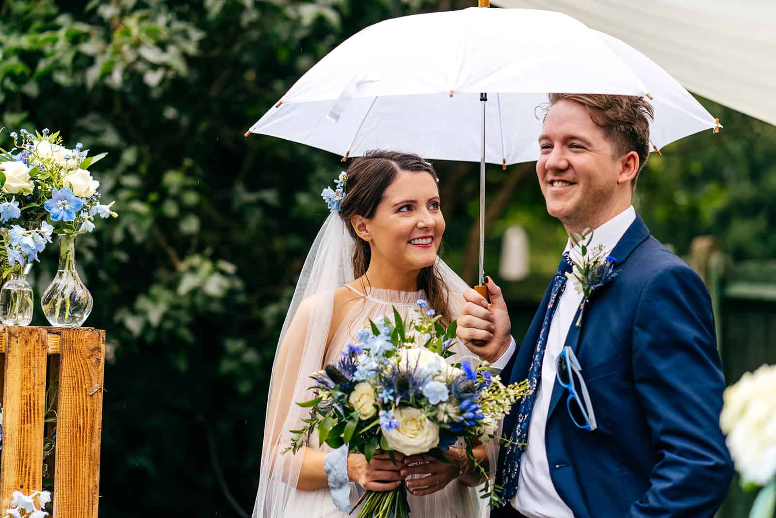 Rain on your wedding day embrace it, plan for it and enjoy it!